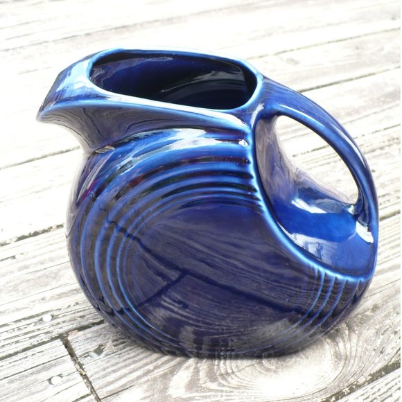 Fiesta | Dining | Fiesta Cobalt Blue Pitcher Vintage Americana Classic ...